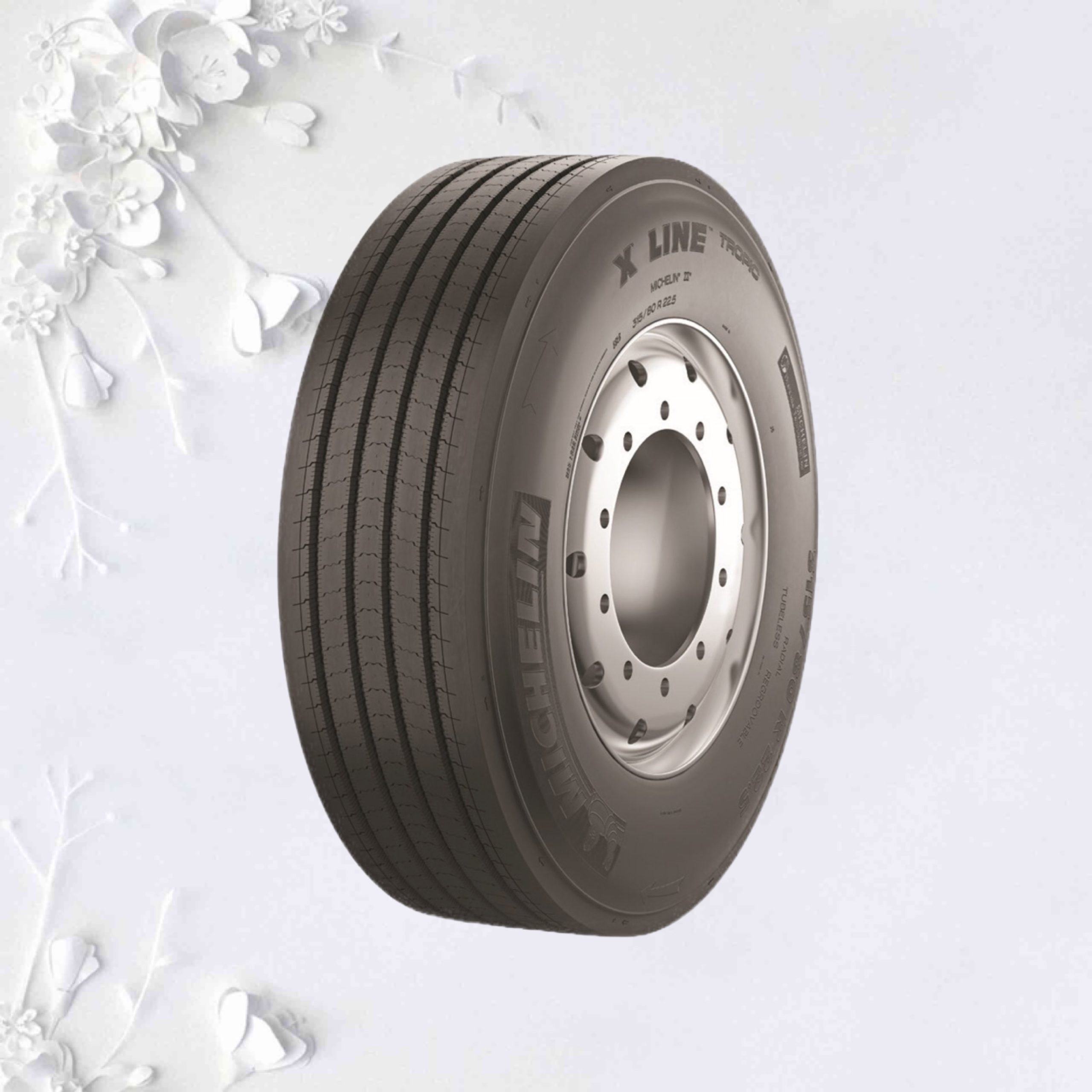 لاستیک خودرو MICHELIN سایز 315/80R22.5، طرح آج X LINE TROPIC F - فروشگاه آنلاین لاستیک و تایر